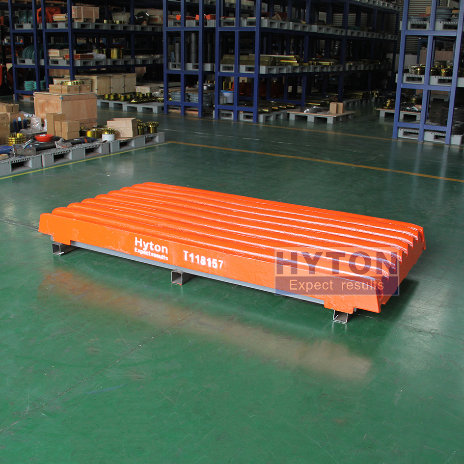 Wear Part Fixed Jaw Plate HT-118157 Apply to Terex Cedarpids JS4552 Jaw ...