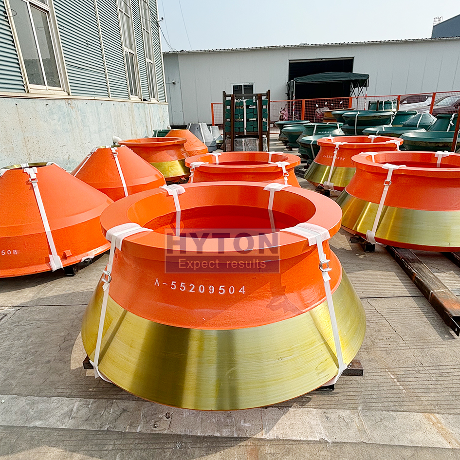 Mining Equipment Metso HP6 Cone Crusher Wear Parts Bowl Liners&Concave from China Manufacturer ...